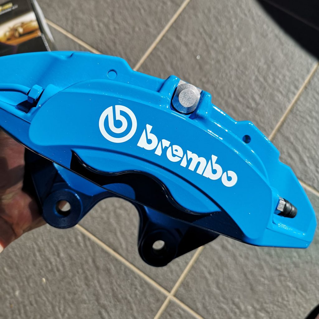 BREMBO BRAKE CALIPERS SET (BLUE)